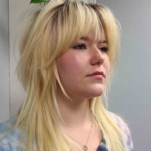 40 Blonde Wolf Cut Ideas to Make a Statement! | HairAide