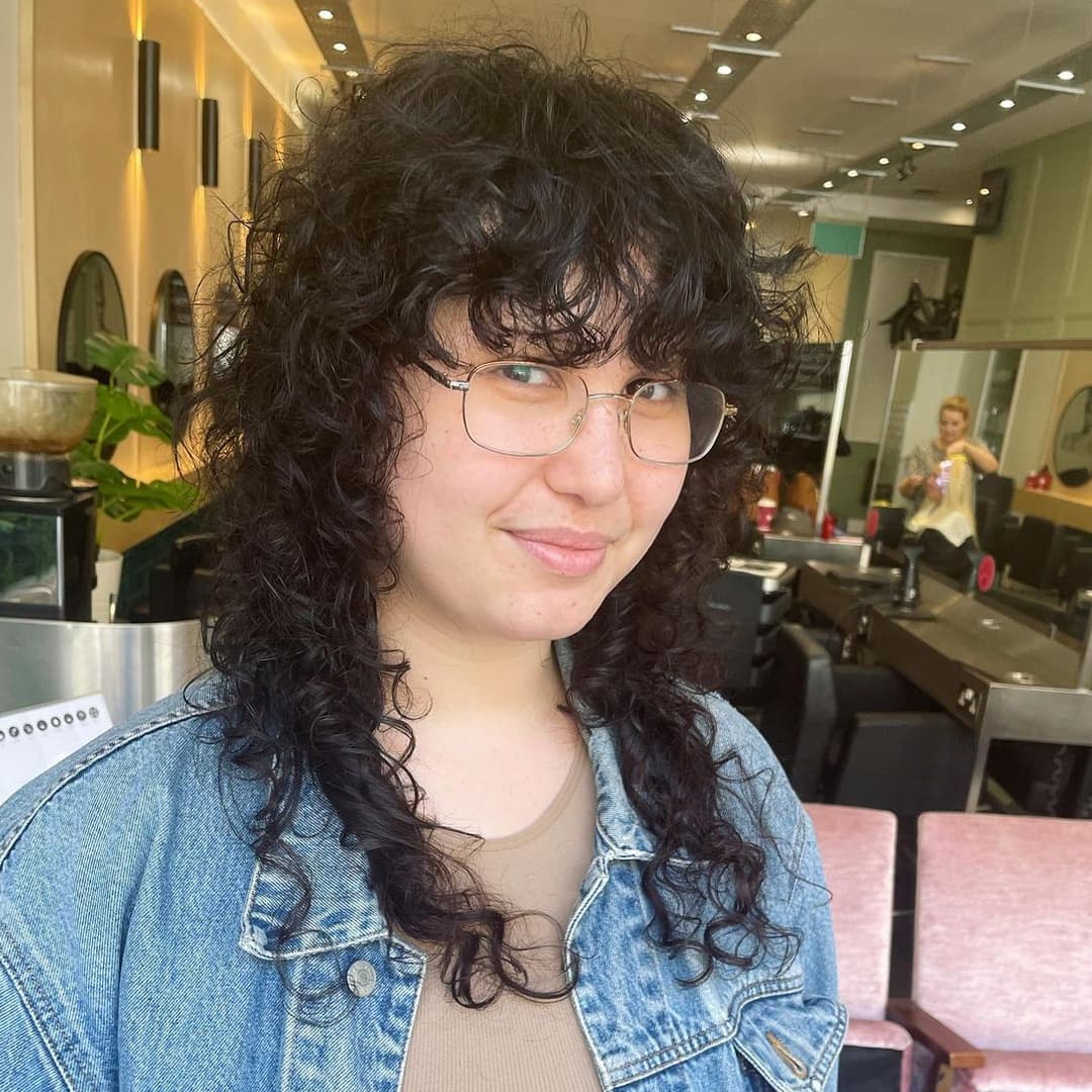 30 Best Curly Wolf Cut Ideas | HairAide