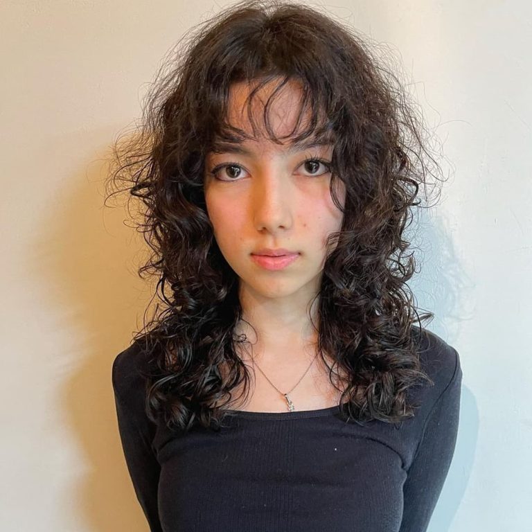 30 Best Curly Wolf Cut Ideas | HairAide