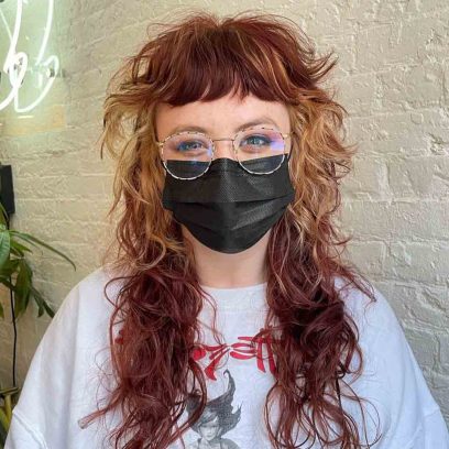 15 Sassy Wavy Wolf Cuts With Bangs | HairAide