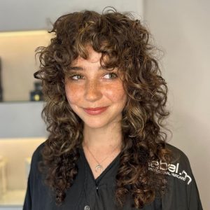 30 Best Curly Wolf Cut Ideas | HairAide
