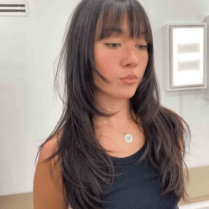 15 Best Shaggy Wolf Cuts With Bangs | HairAide