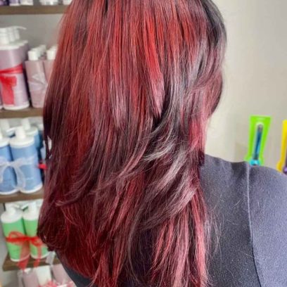 25 Fiery Red Wolf Cut Ideas! | HairAide