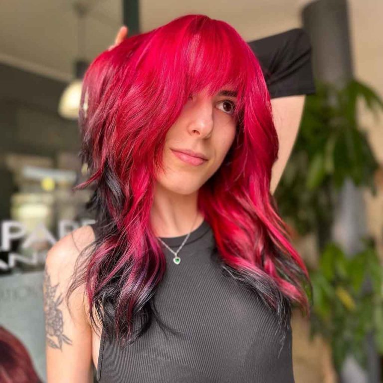 25 Fiery Red Wolf Cut Ideas! | HairAide