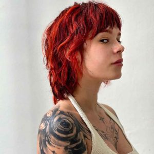 25 Fiery Red Wolf Cut Ideas! | HairAide