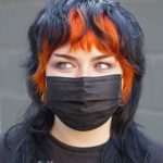 24 Wolf Cuts With Colored Bangs | HairAide