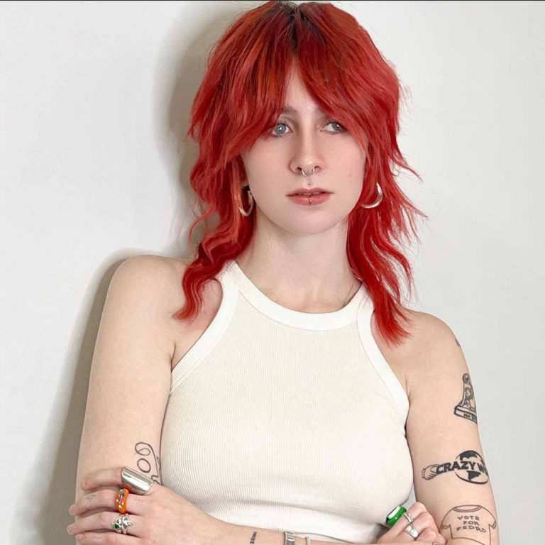 25 Fiery Red Wolf Cut Ideas! | HairAide