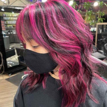 15 Playful Pink Wolf Cut Options | HairAide