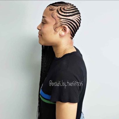 15 Twistest Swirl Cornrow Hairstyles! | HairAide
