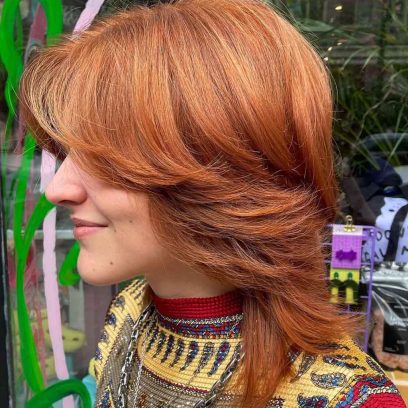24 Spicy Ginger Wolf Cut Ideas! | HairAide