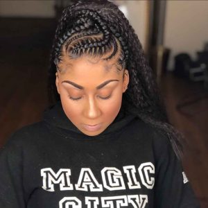 15 Twistest Swirl Cornrow Hairstyles! | HairAide