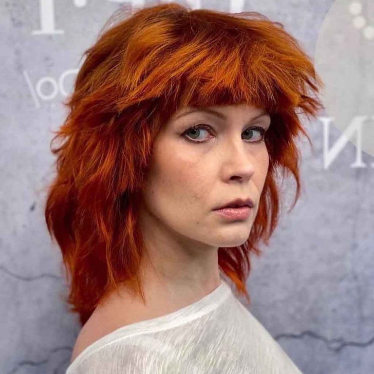 24 Spicy Ginger Wolf Cut Ideas! | HairAide