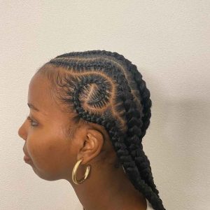15 Twistest Swirl Cornrow Hairstyles! | HairAide