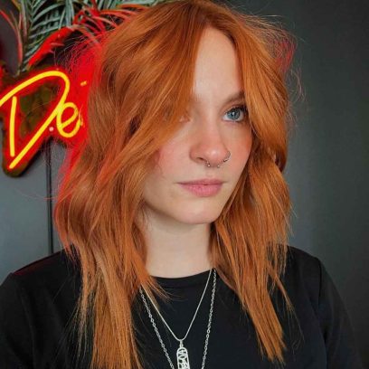 24 Spicy Ginger Wolf Cut Ideas! | HairAide