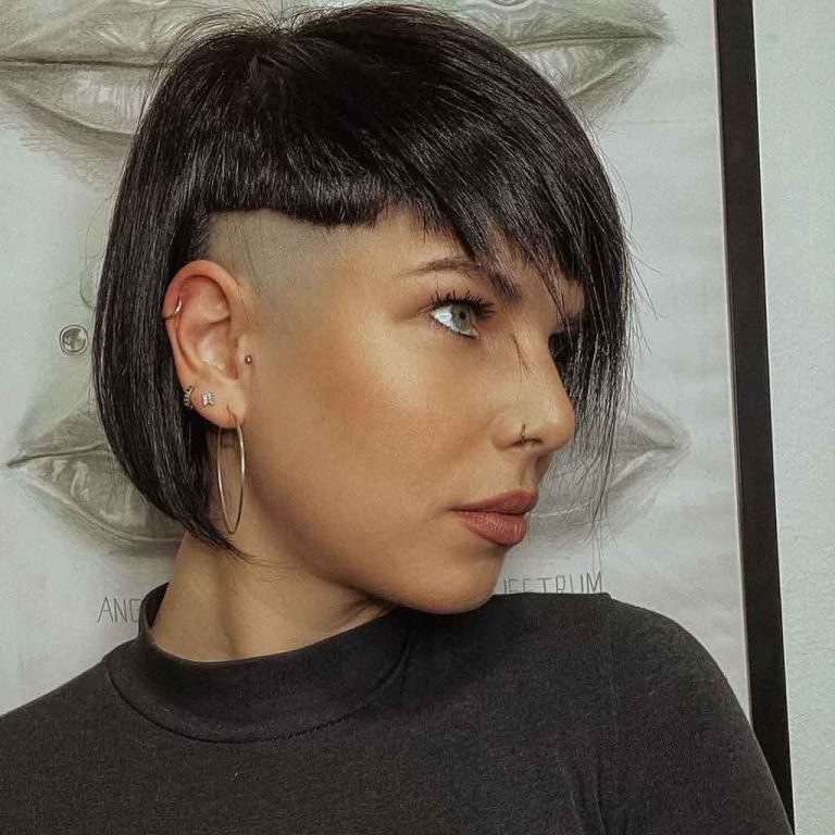 15 Edgy and Stylish Undercut Bob Hairstyles | HairAide