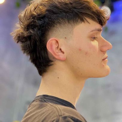 15 Edgy Faded Mullet Hairstyles for Men | HairAide