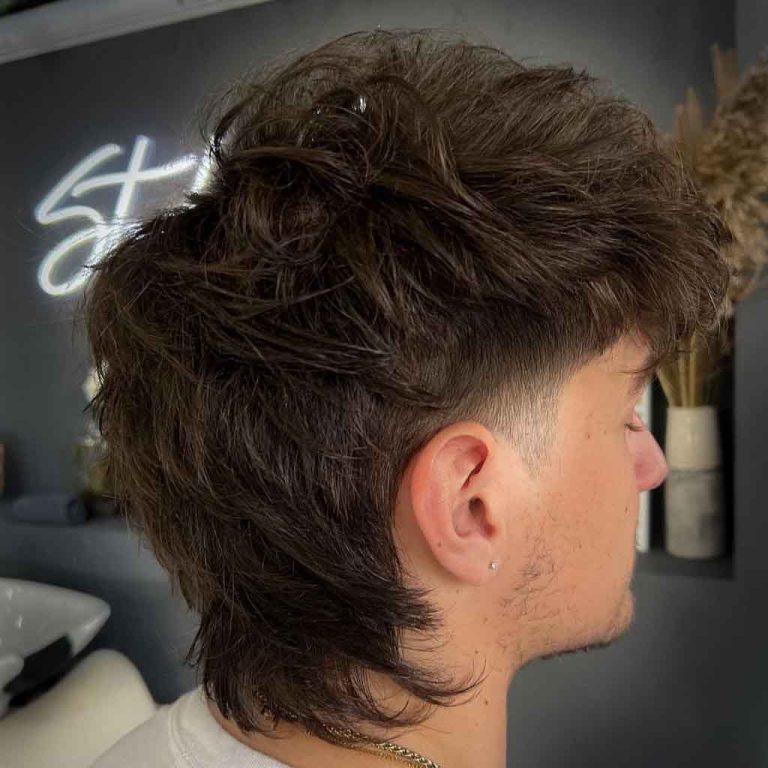 15 Edgy Faded Mullet Hairstyles for Men | HairAide