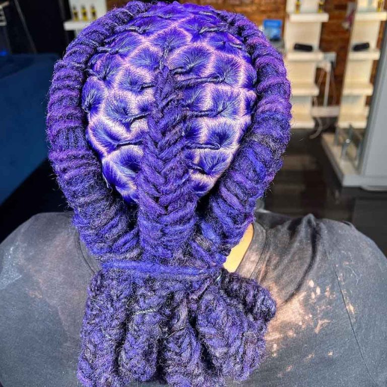 15 Stylish Hairstyles With Dyed Locs! | HairAide