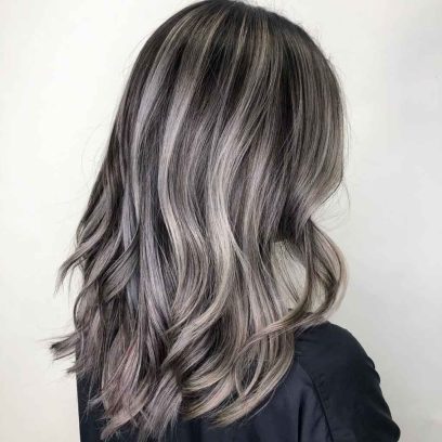 15 Shining Hairstyles With Silver Highlights | HairAide
