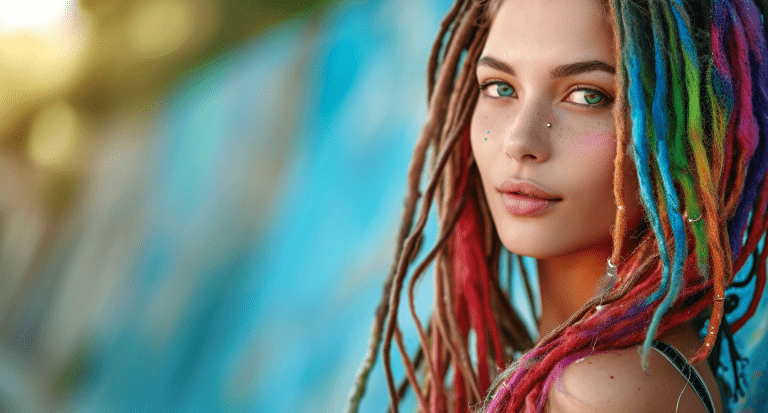 15 Stylish Hairstyles With Dyed Locs! | HairAide