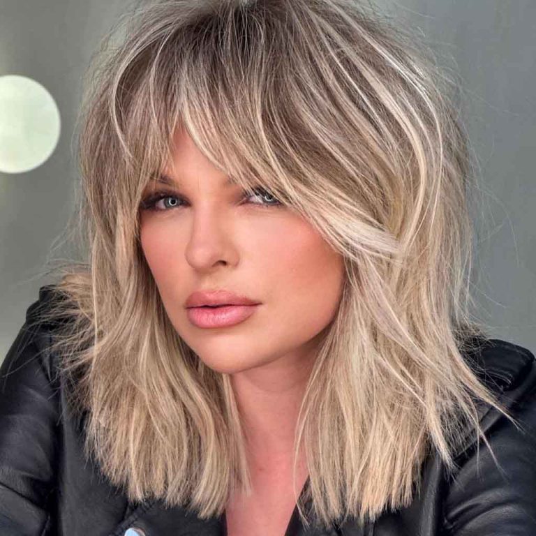 25 Stylish Medium Shag Haircuts | HairAide