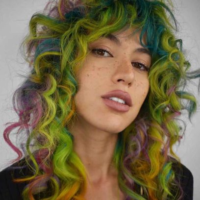 15 Twisty Curly Shag Hairstyles | HairAide