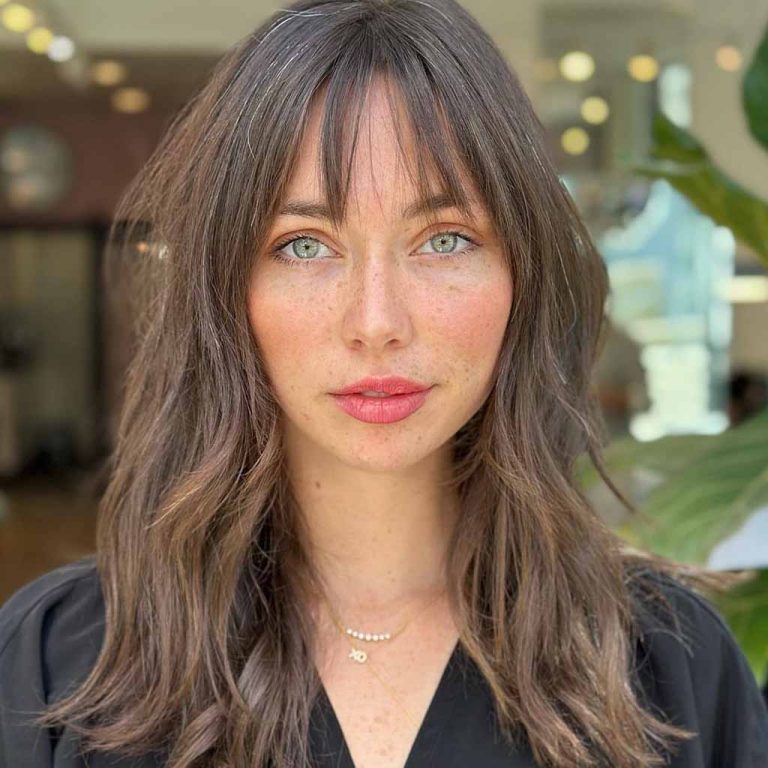 25 Beautiful Hairstyles With Wispy Bangs | HairAide