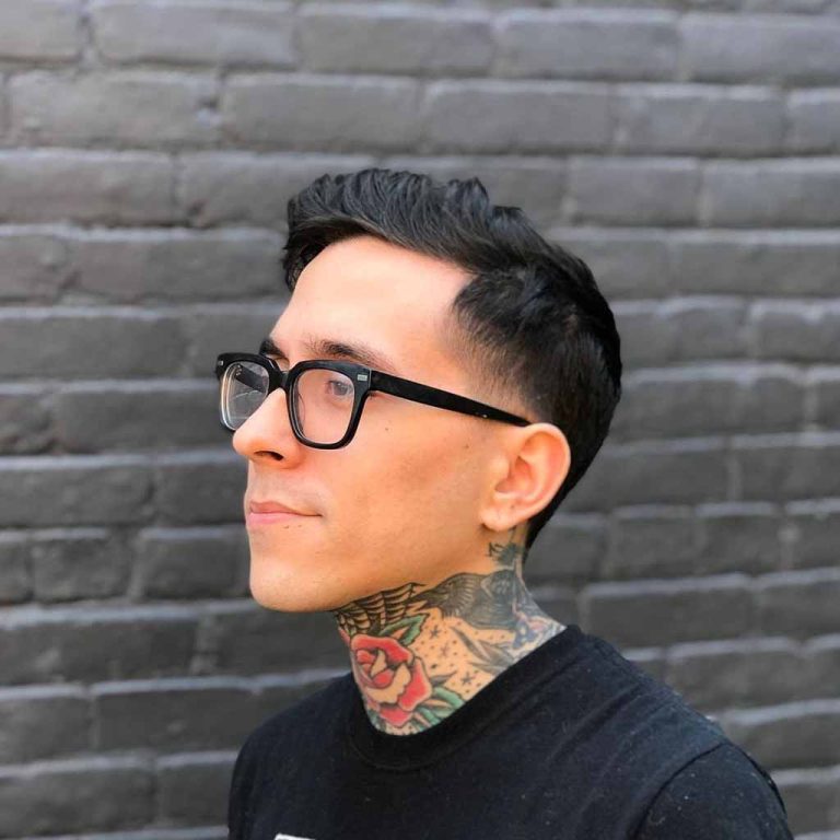 15 Modern Temple Fade Haircuts for Men | HairAide