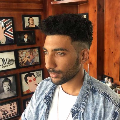 15 Modern Temple Fade Haircuts for Men | HairAide