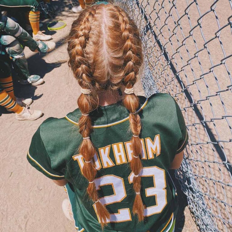 15 Sporty Softball Hairstyles! | HairAide