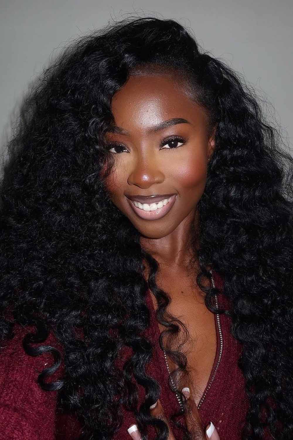 15 Hairstyles With Deep Wave Hair | HairAide