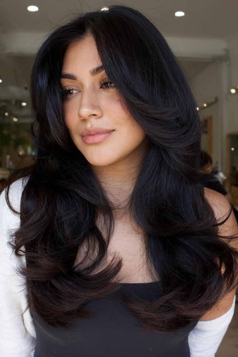 20 Lustrous Long Textured Haircuts | HairAide