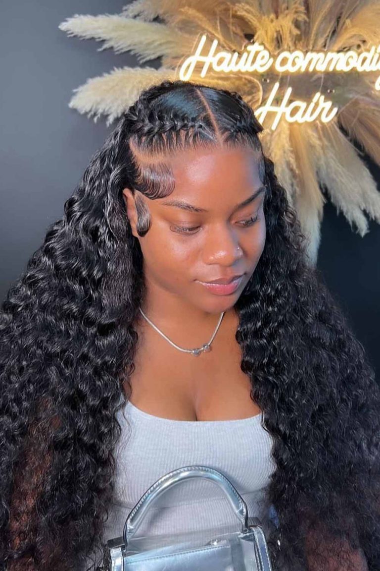15 Hairstyles With Deep Wave Hair | HairAide