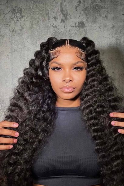 15 Hairstyles With Deep Wave Hair | HairAide