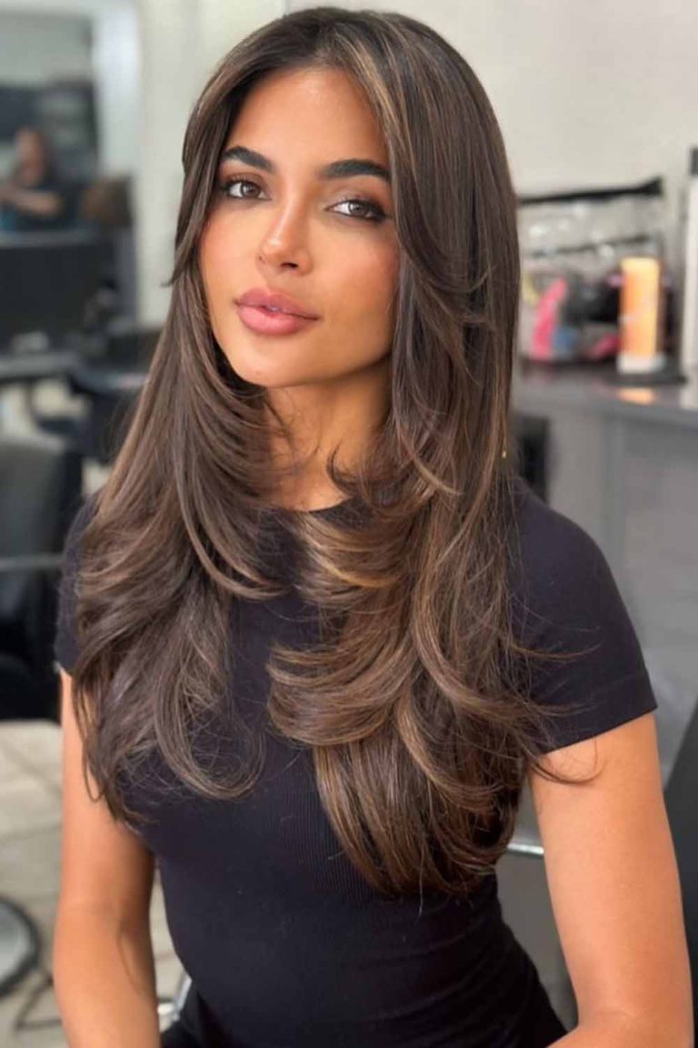 20 Lustrous Long Textured Haircuts | HairAide