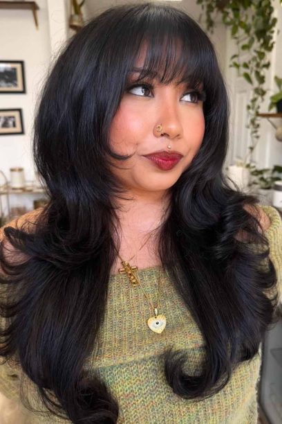 20 Lustrous Long Textured Haircuts | HairAide