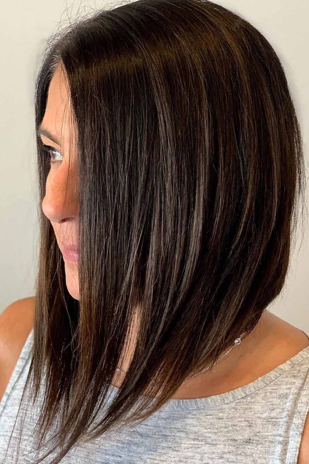 20 Fashionable Long Angled Bob Cuts! | HairAide