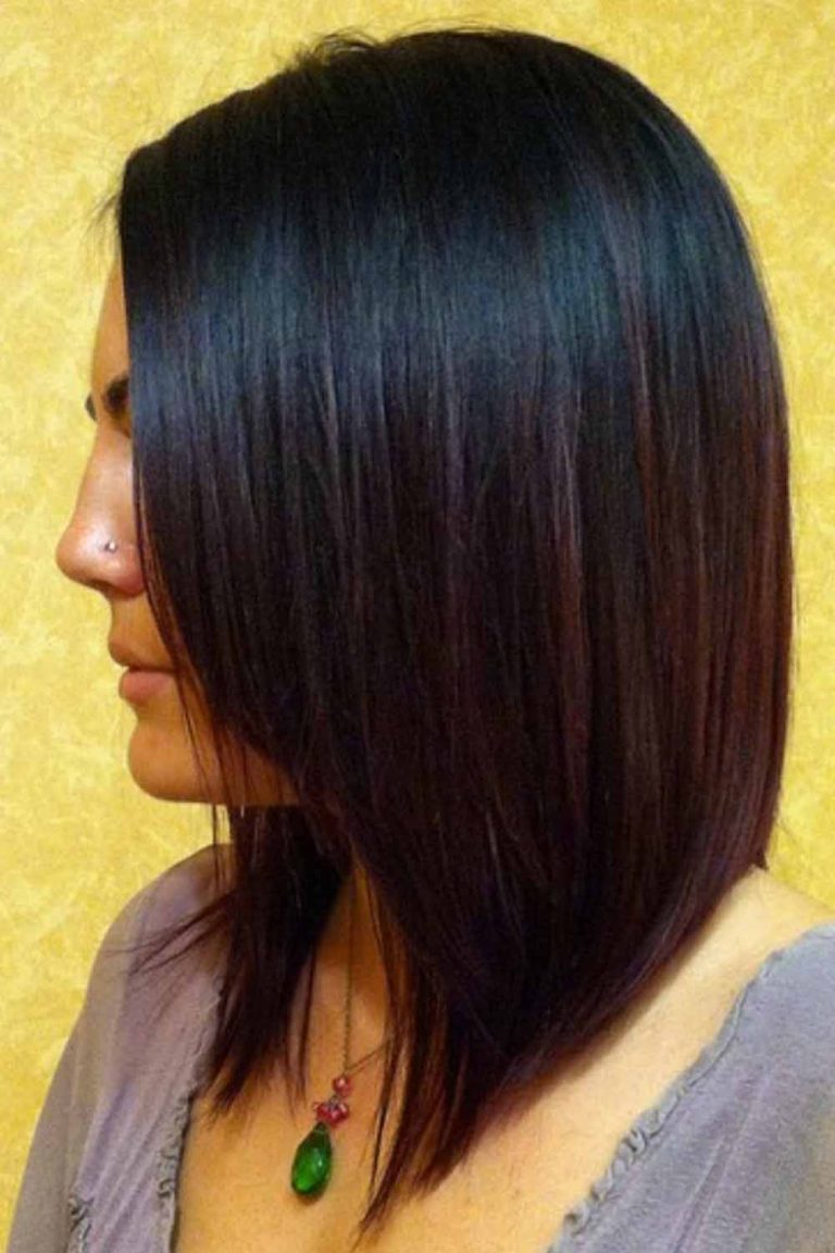 20 Fashionable Long Angled Bob Cuts! | HairAide