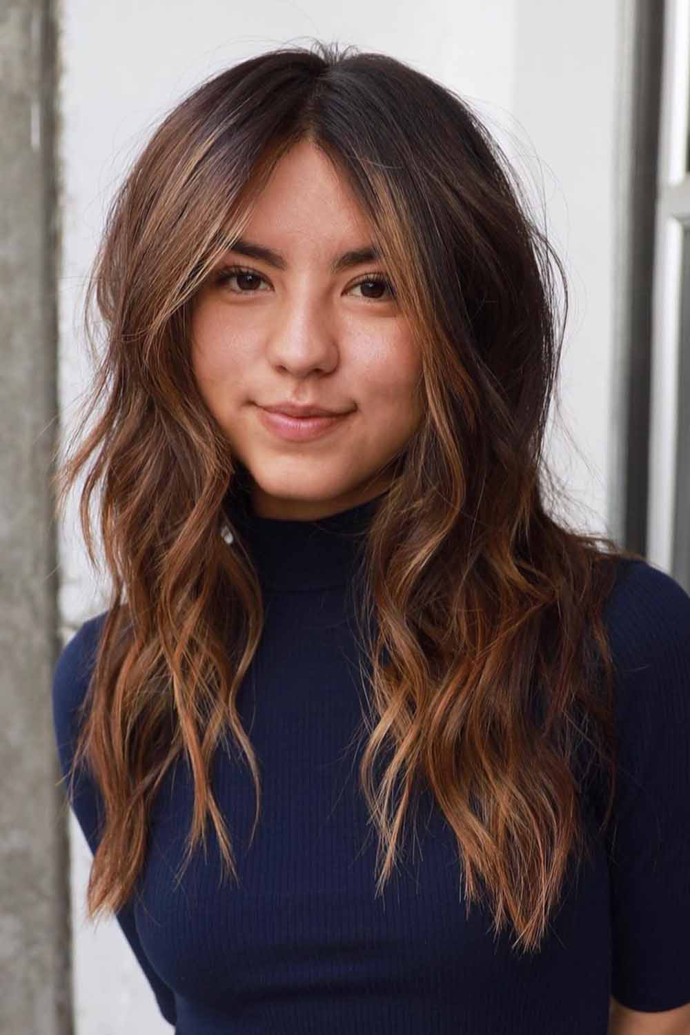 20 Lustrous Long Textured Haircuts | HairAide