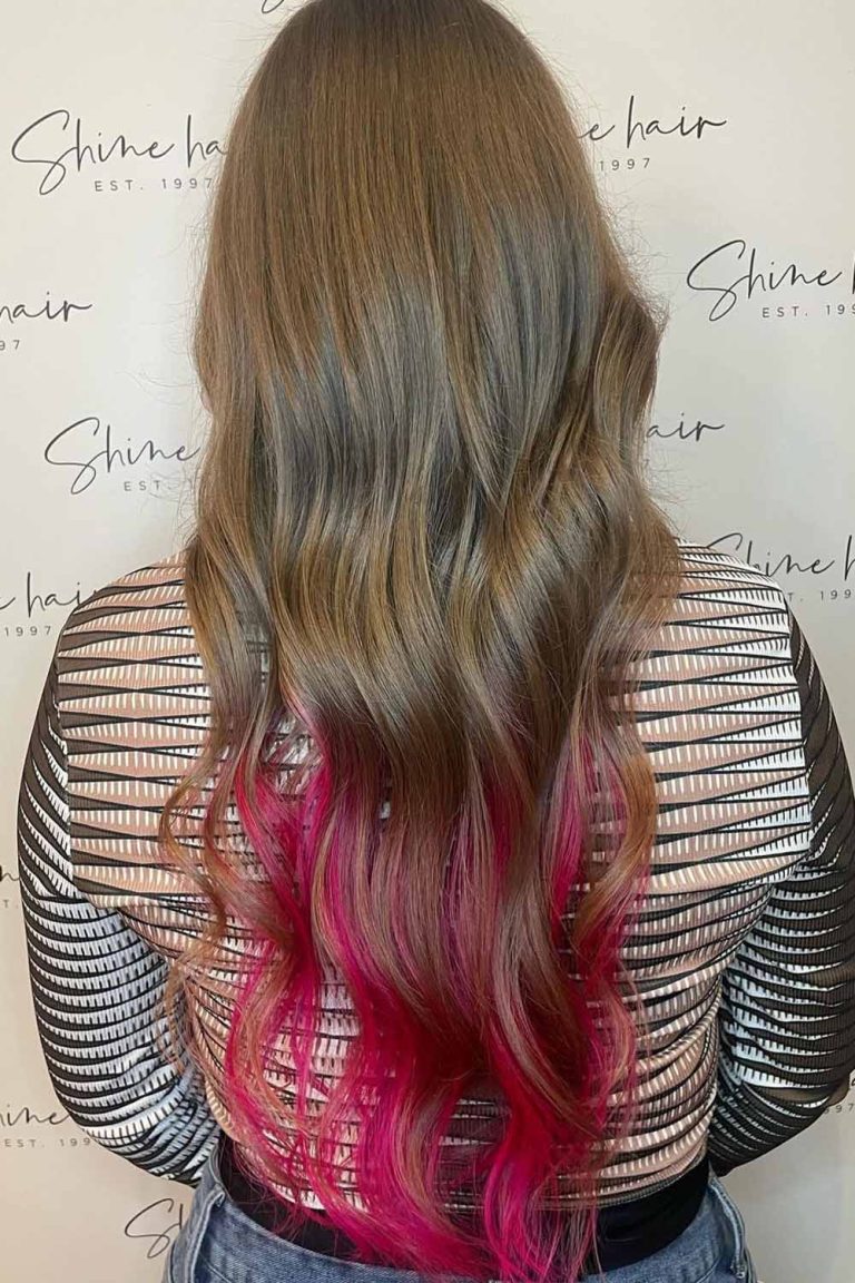 15 Fancy Dip-Dye Hair Color Ideas | HairAide