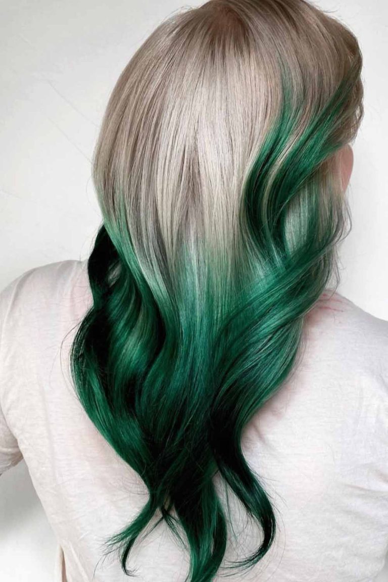 15 Fancy Dip-Dye Hair Color Ideas | HairAide
