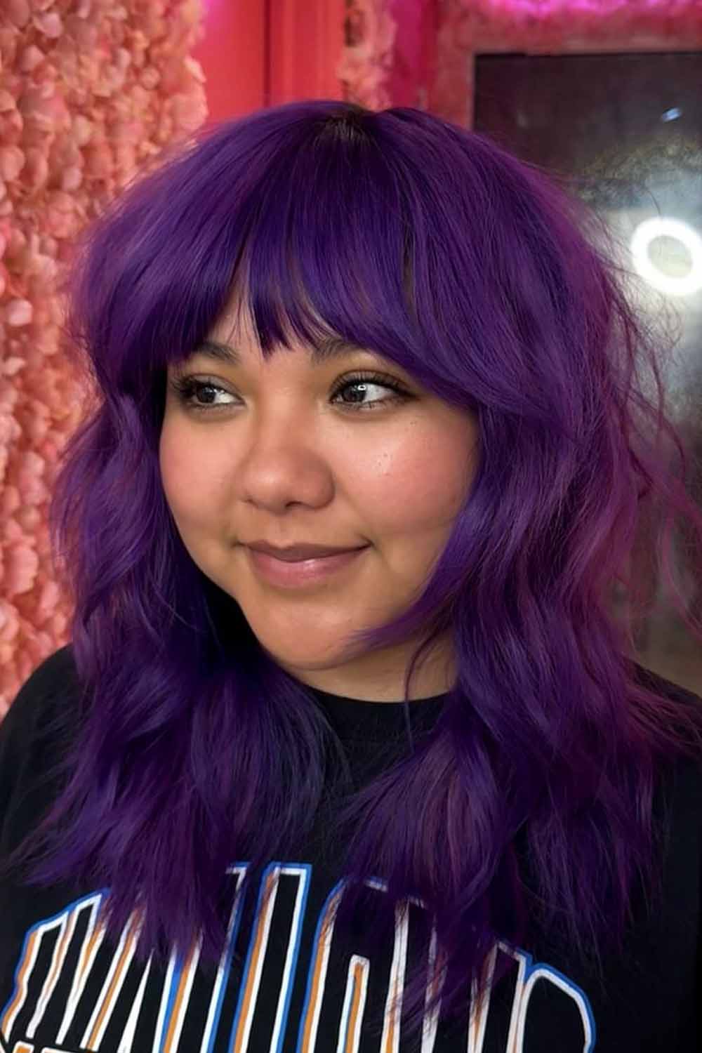 15 Vibrant Hairstyles for Purple Hair | HairAide