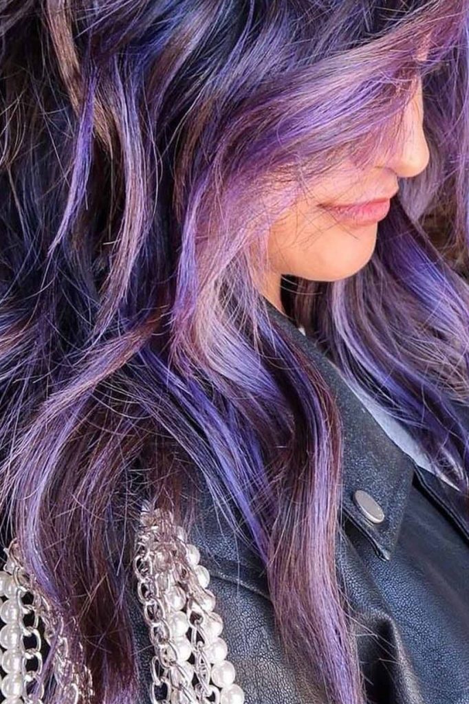 15 Vibrant Hairstyles for Purple Hair | HairAide