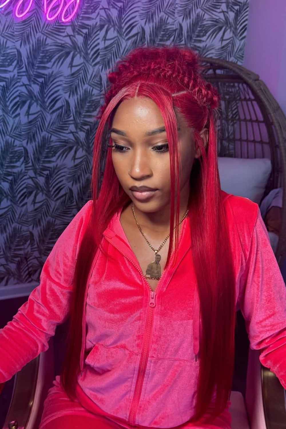 15 Blazing Red Weave Hairstyles - hairaide.com