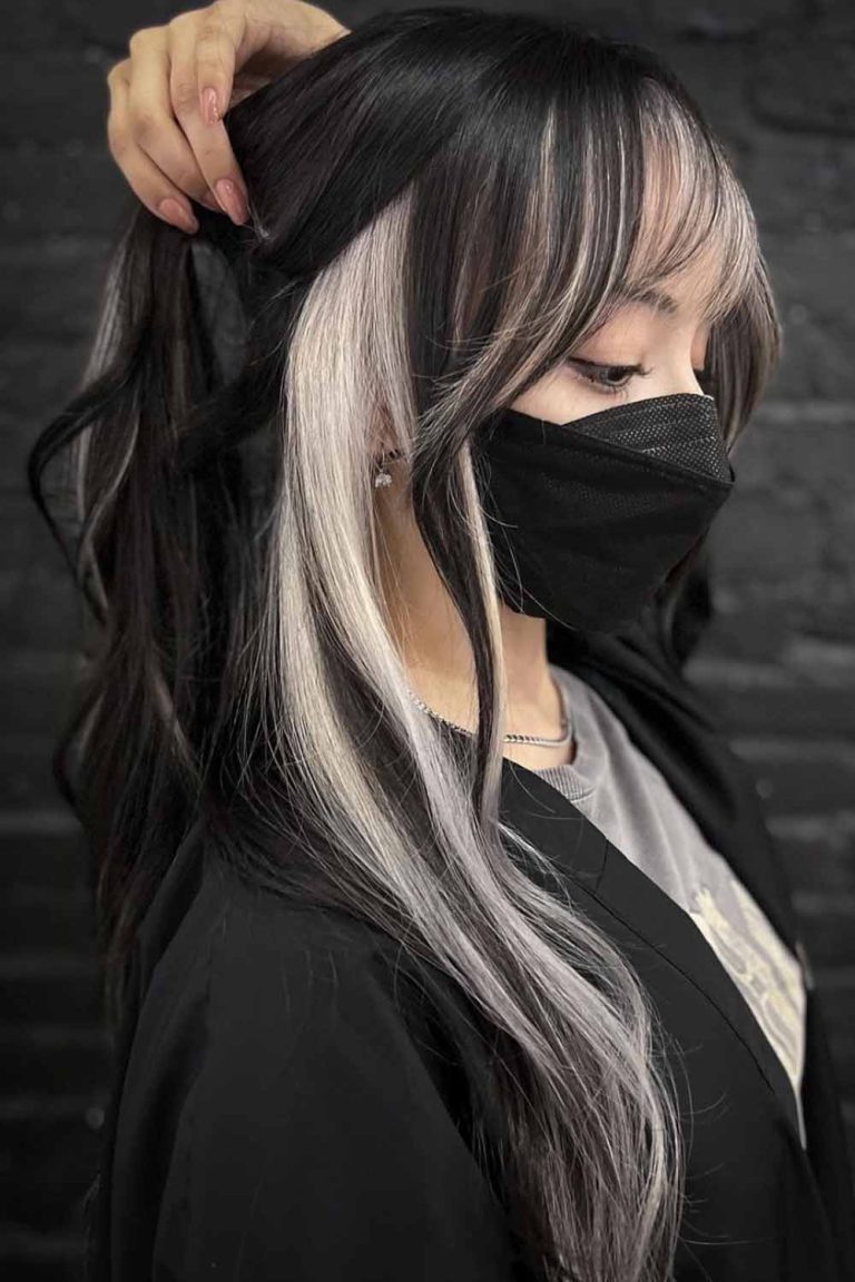 15 Hottest Peekaboo Hair Color Ideas | HairAide