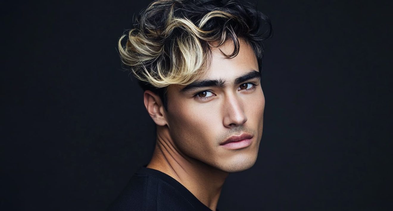 15 Stylish Men Hair With Highlights | HairAide