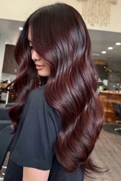 15 Cherry Mocha Hair Ideas | HairAide